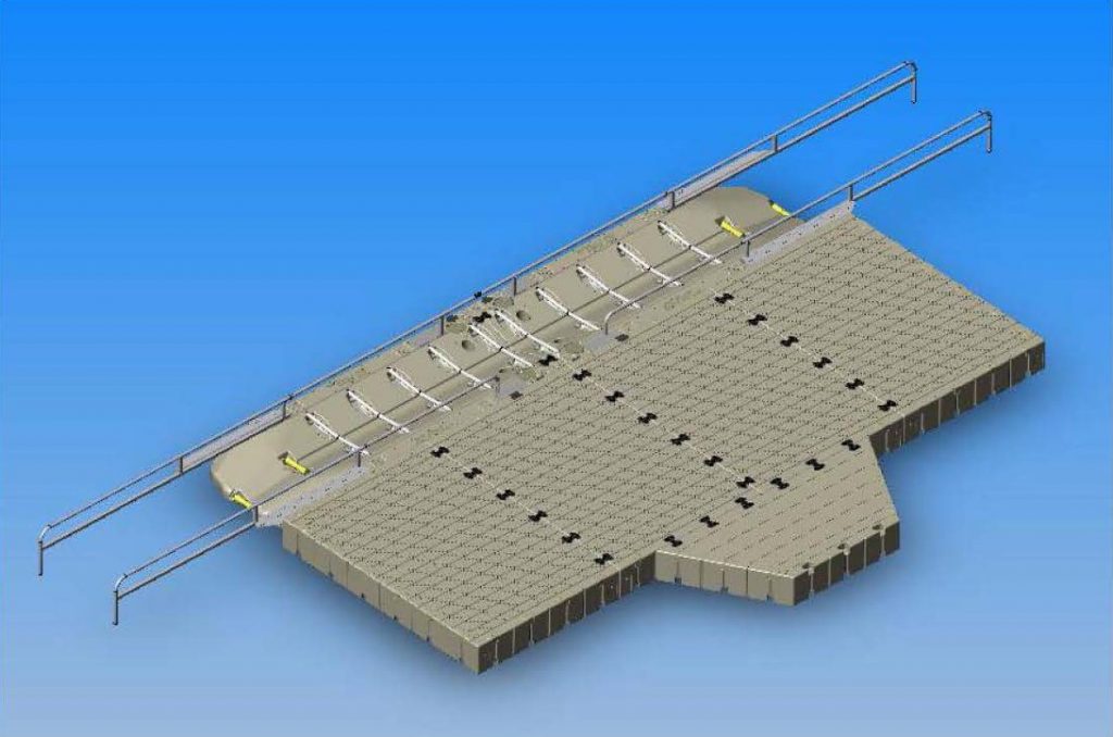 EZ Launch® Drive Through Large, 500955 - EZ Dock Montana